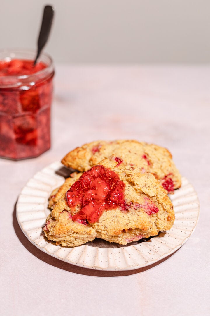 Sugar-Free Strawberry Chia Jam (Easy Keto Jam Recipe) - Stem and Spoon